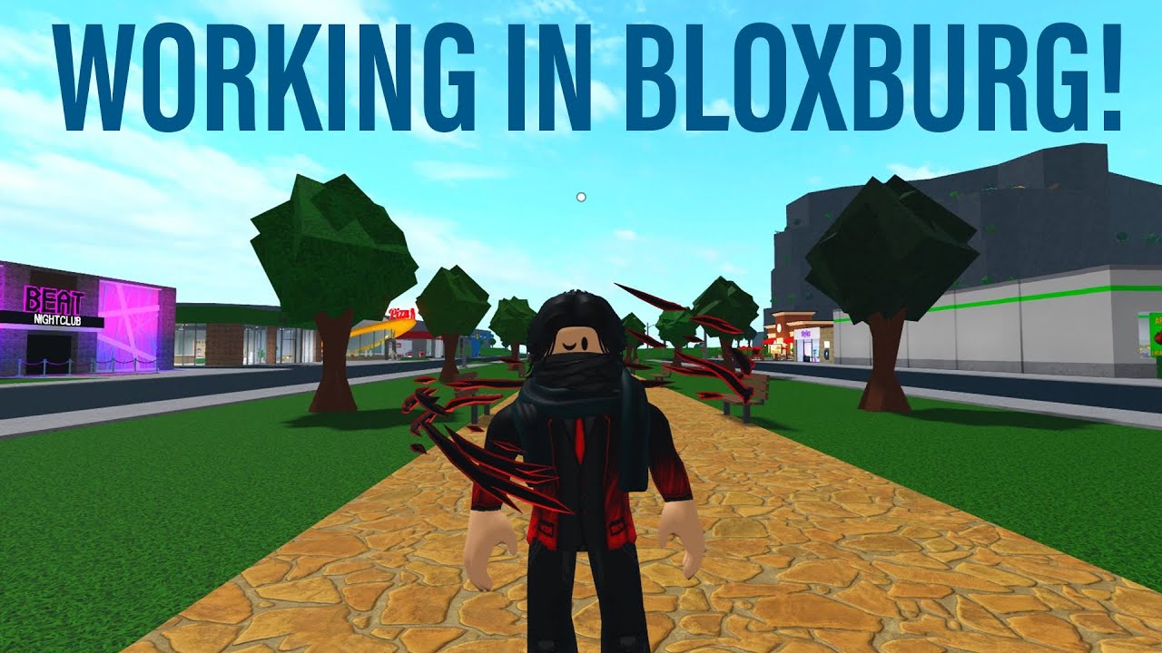 Working In Bloxburg Roblox Youtube