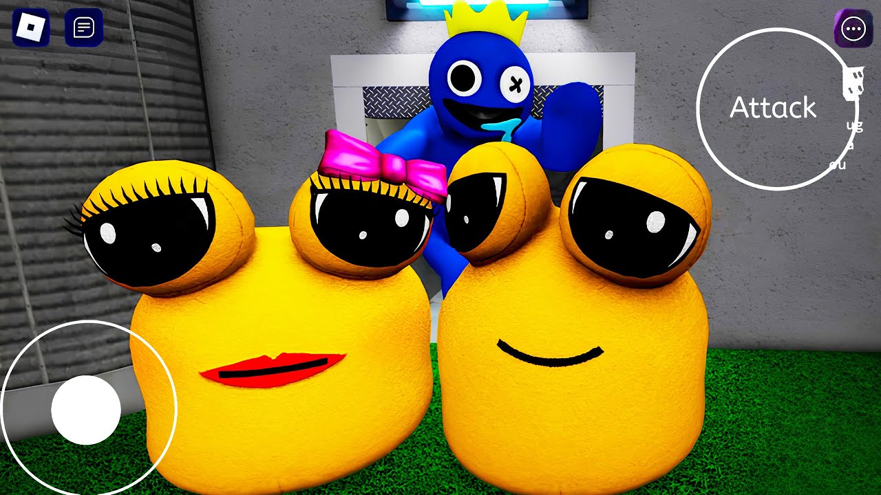 Playing As Pou Vs Rainbow Friends Roblox Pou Rainbowfriends Youtube