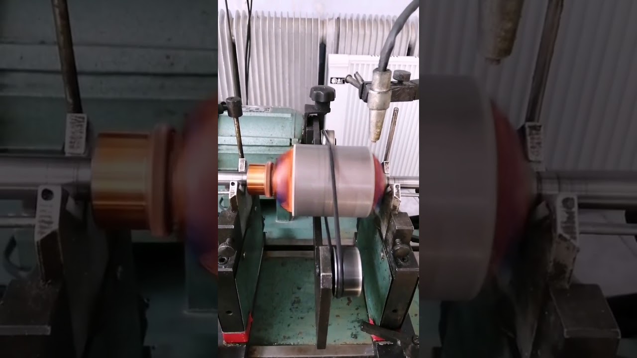 Motor Rotor Balancing Test Machine Youtube