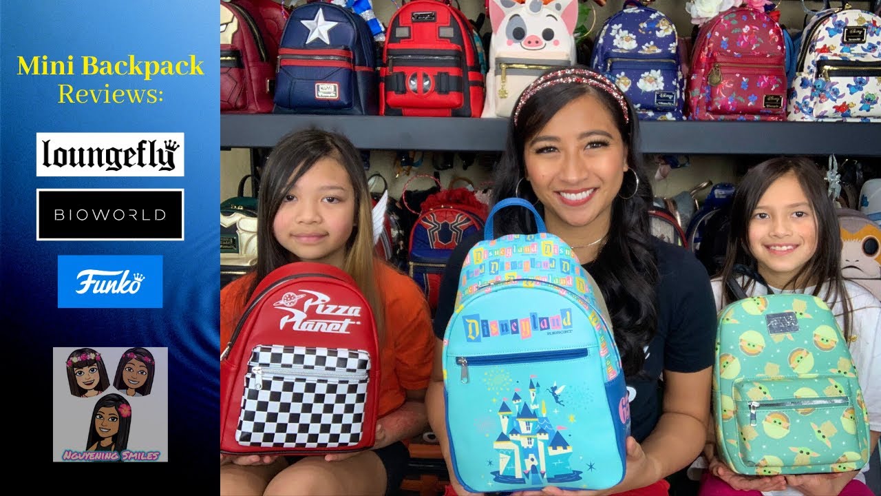 Mini Backpack Reviews Bioworld Loungefly Funko Nguyening Smiles