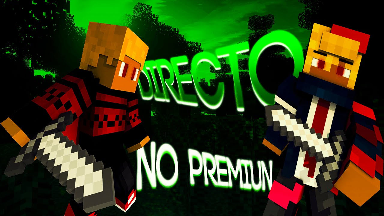 Directo Minecraft Server No Premium Youtube