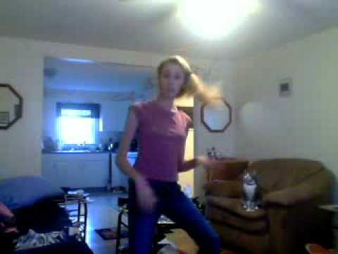 Blonde Petite Teen Girl Dancing With Cat Youtube