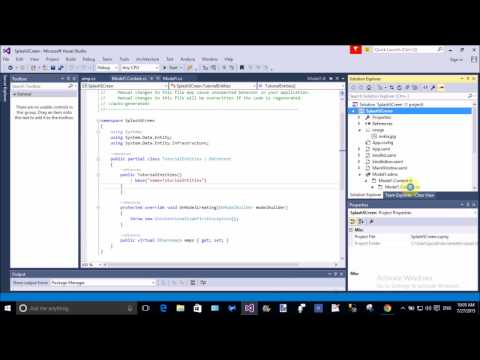 Bind Datagrid Using Entity Framework Edmx Model In Wpf Computer