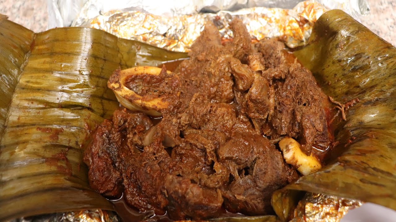 Como Hacer Barbacoa Estilo Veracruz Tamales De Barbacoa Youtube