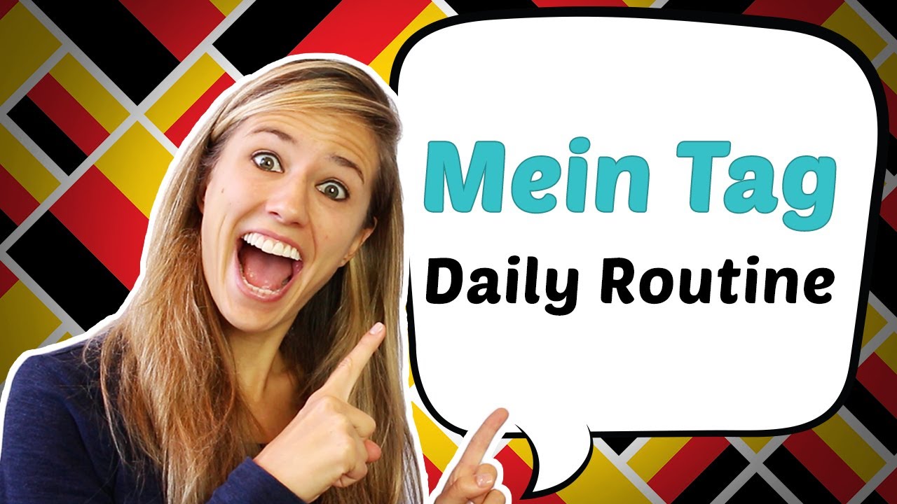 German Lesson 51 Tagesablauf Daily Routine In German Youtube