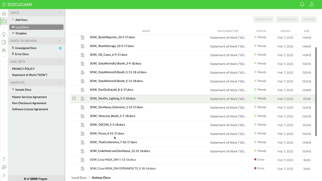 How To Doc Sets Youtube