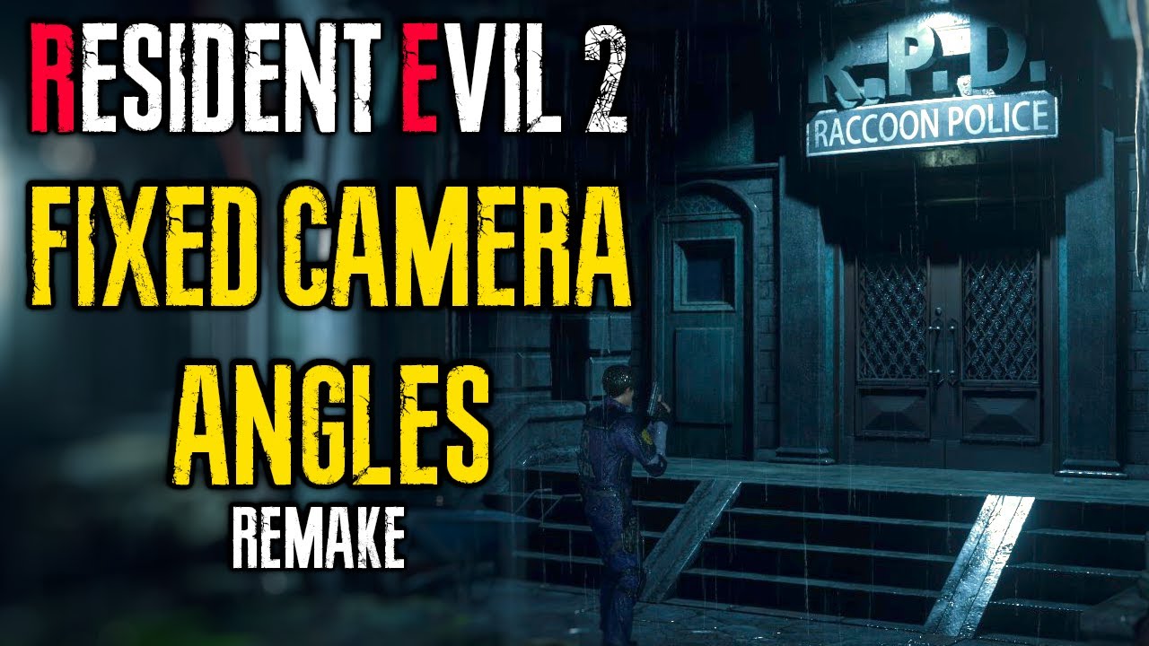 Resident Evil 2 Remake Fixed Camera Angles Mod Re2r Classic Youtube