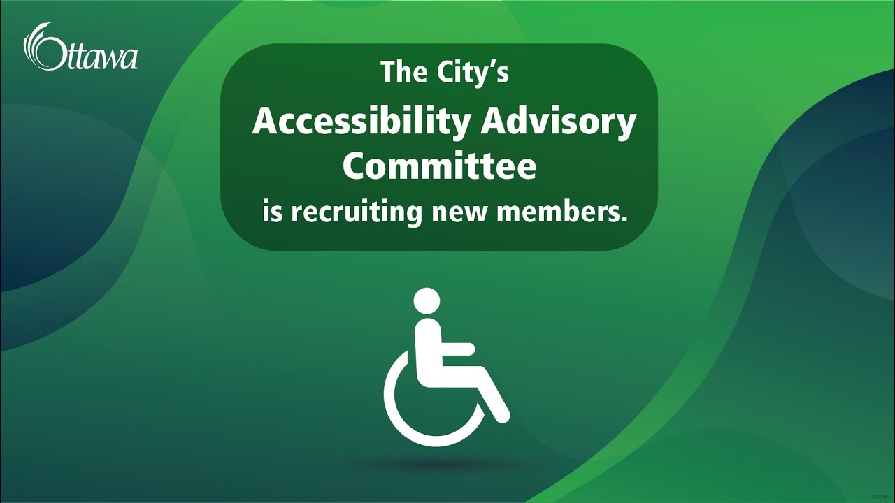 Accessibility Advisory Committee Youtube