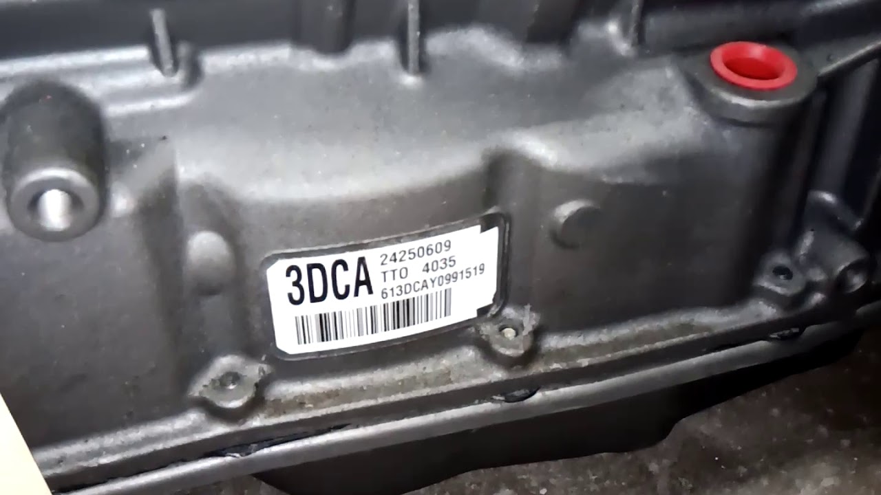 How To Identify The Year Of Your 6l80e Transmission Youtube