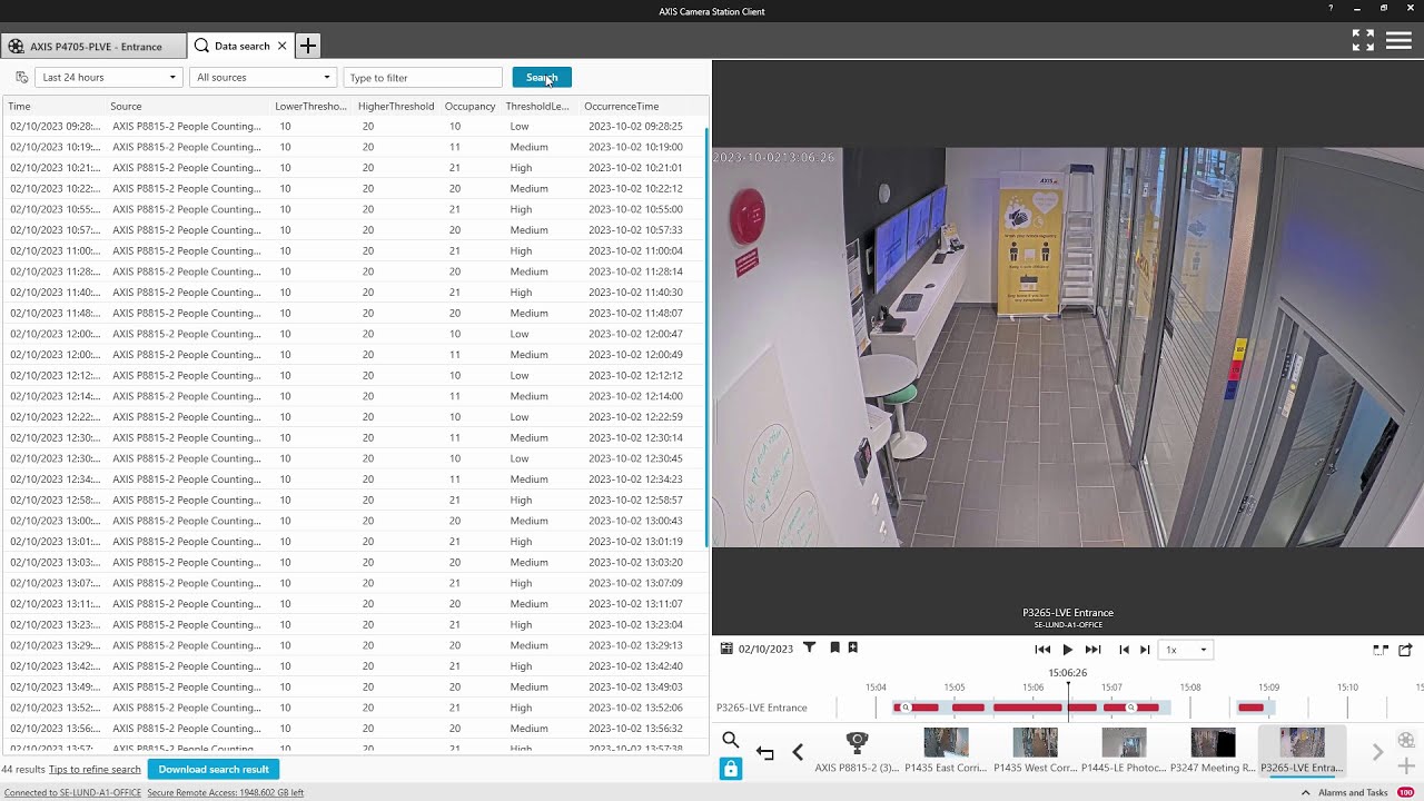 Axis Camera Station Version 5 55 New User Features Youtube