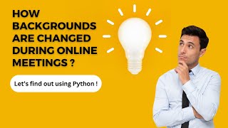 Selfie Segmentation And Virtual Background Using Mediapipe Opencv And