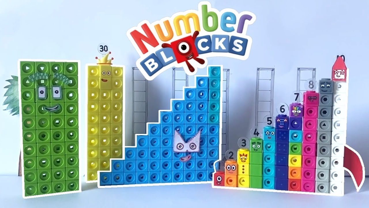 Numberblocks One Giant Step Squad Episode Numberblock Math Link Cubes