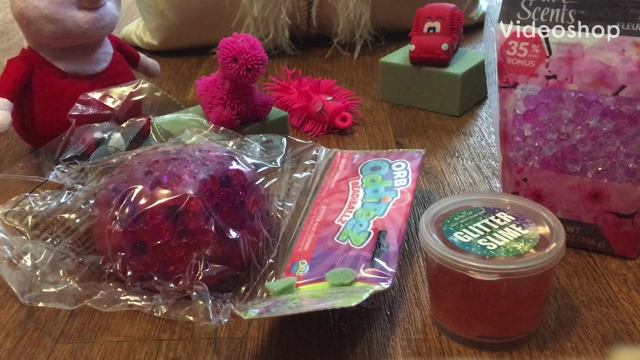 Asmr Squishy Crunchy Sound Glitter Slime Peppa Pig Relaxing