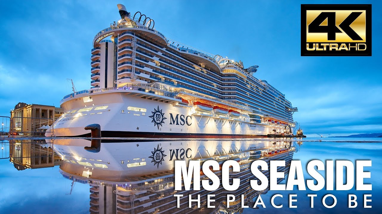 Msc Seaside Tour 4k Conoce El Interior Del Barco De Msc Cruceros
