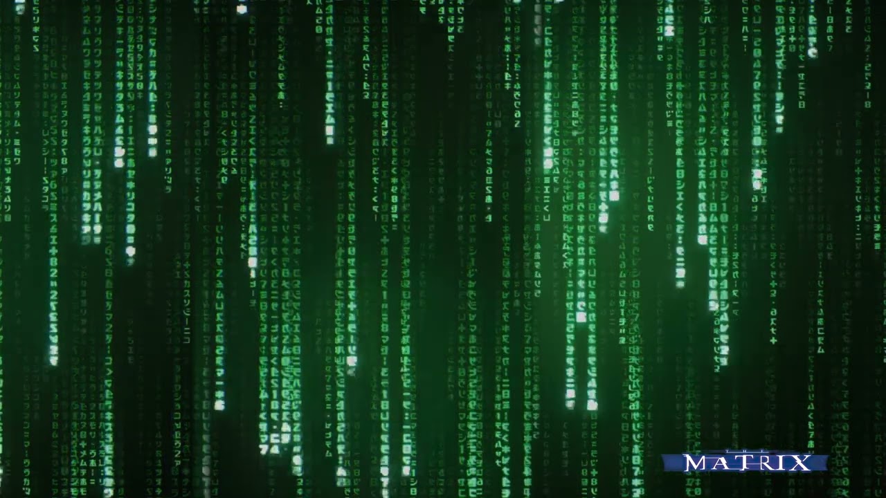 Matrix Code Digital Rain 4k Youtube