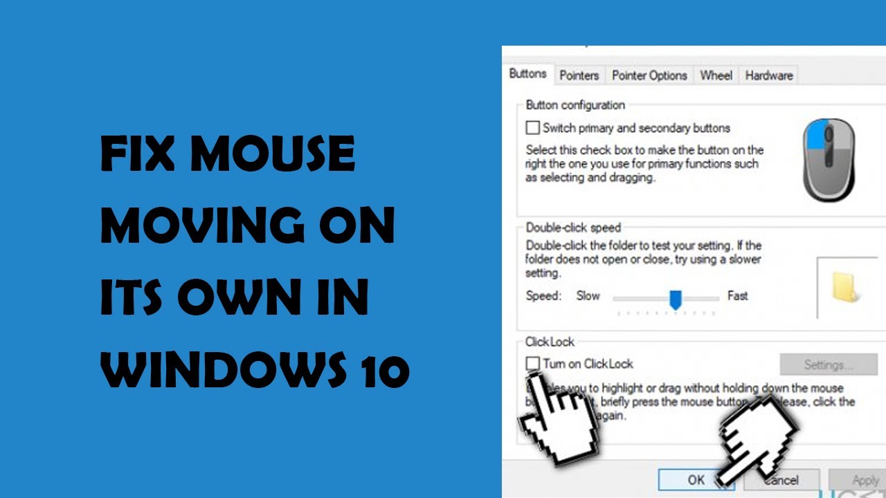 How To Fix Mouse Moving On Its Own In Windows 10 11 Youtube