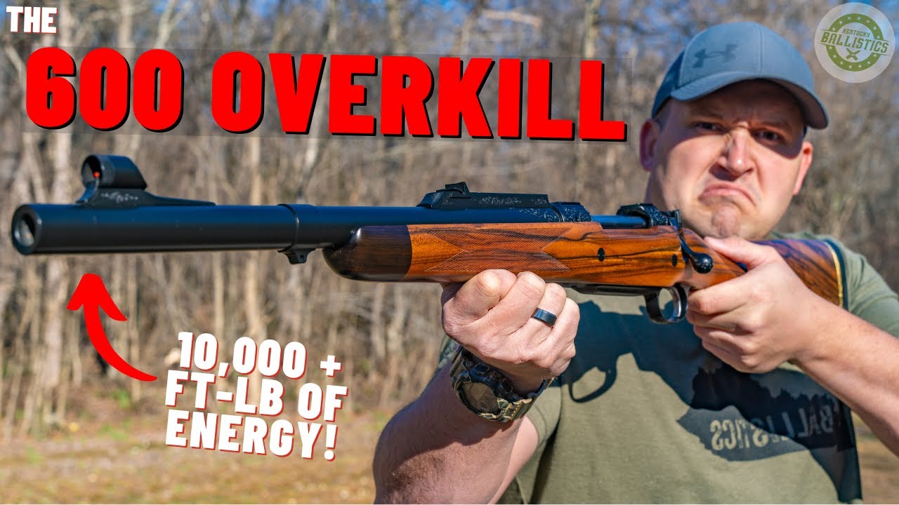 This Rifle Is Overkill The 600 Overkill Rifle Youtube
