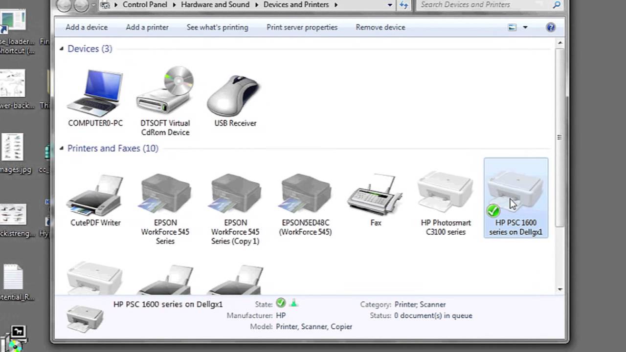 How To Access My Print Driver Know Your Computer Youtube