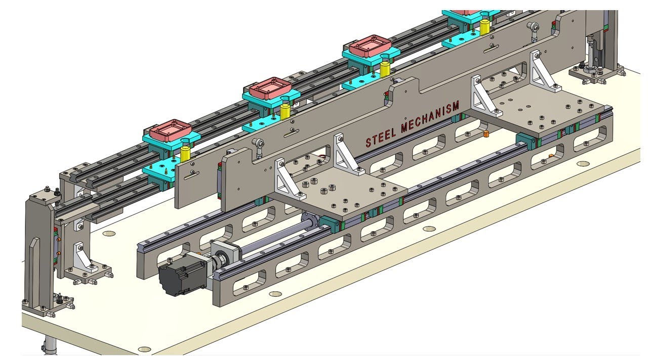 Transfer Mechanism 07 Loading And Unloading Jig Youtube