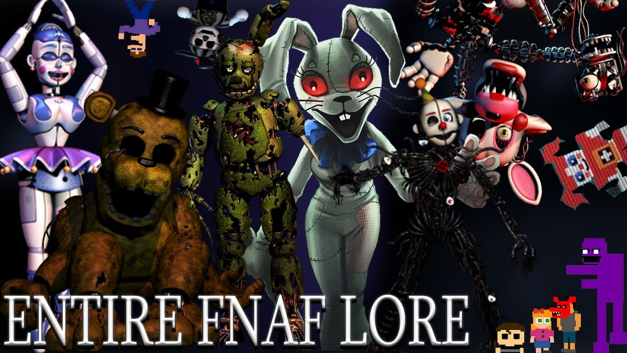 The Entire Fnaf Lore Explained Youtube