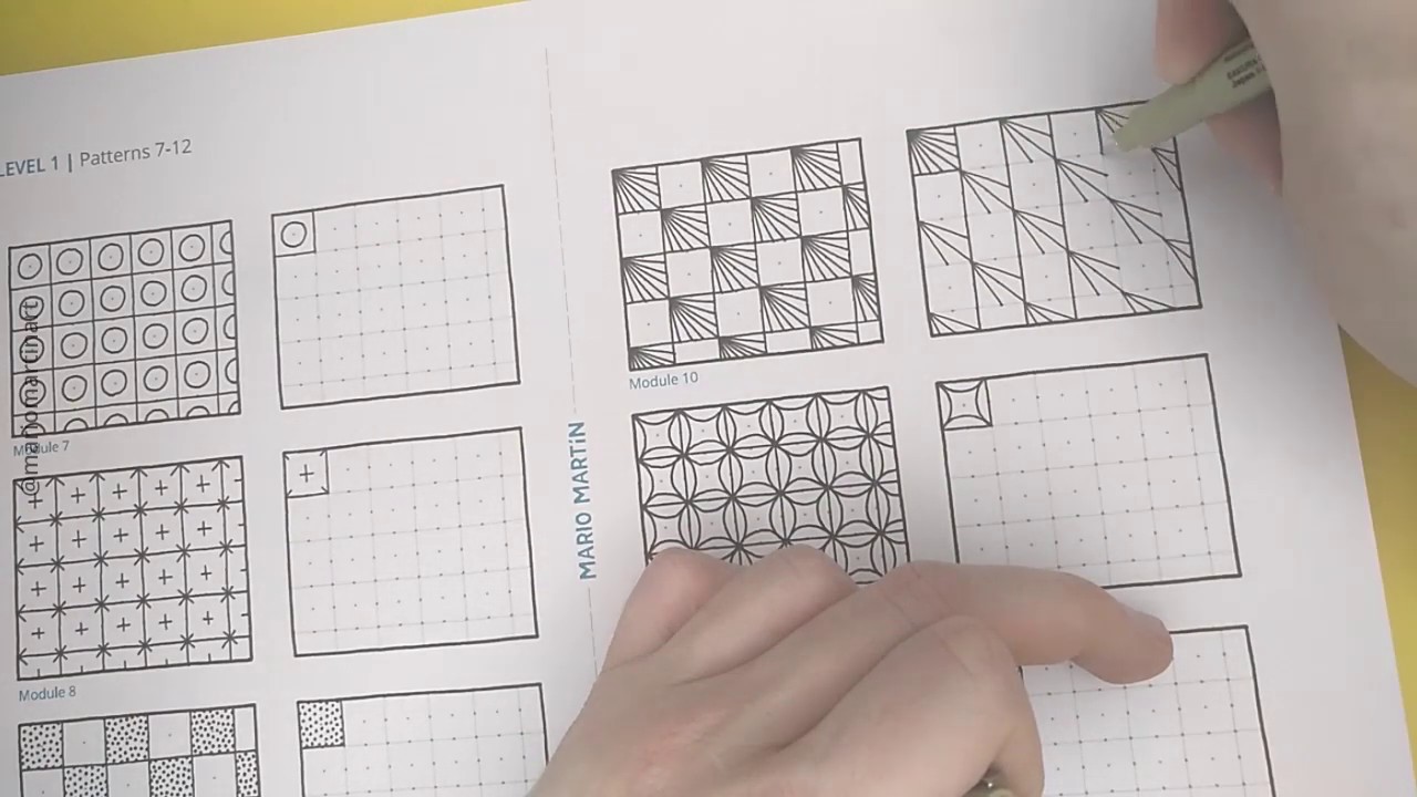 How To Draw Geometric Patterns I Free Workbook On Description