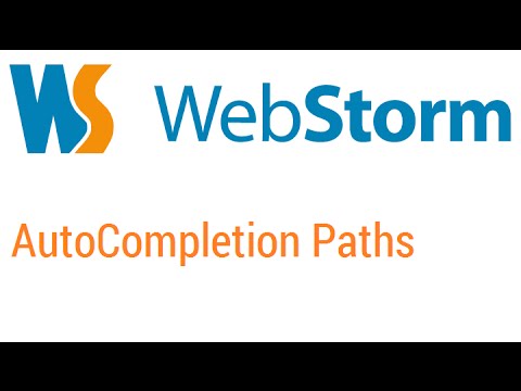Webstorm Autocompletion Paths Youtube