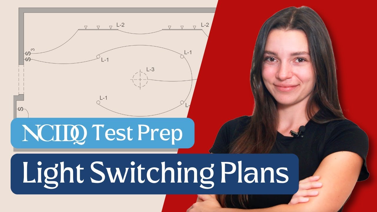 Light Switching Plan Basics Ncidq Test Prep Youtube