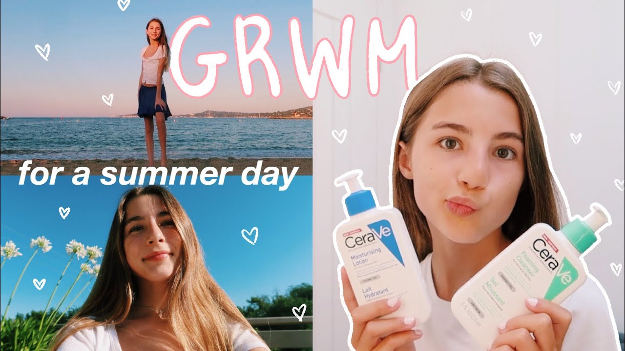 Grwm For A Summer Beach Day A Morning In My Life Youtube