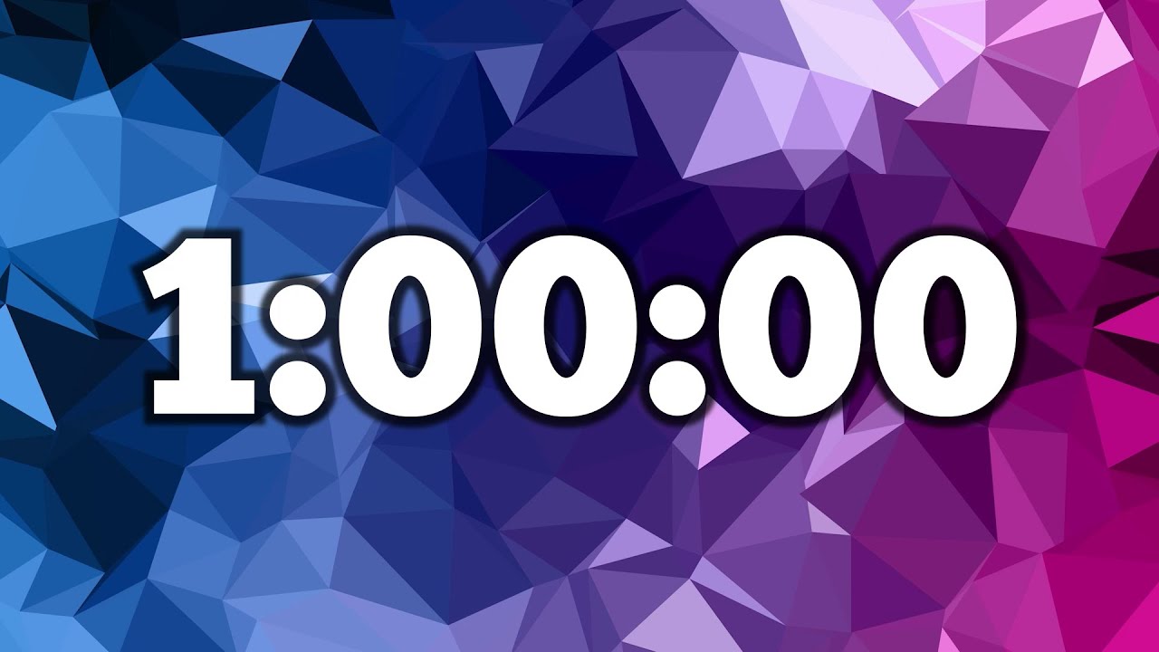 One Hour Timer Youtube