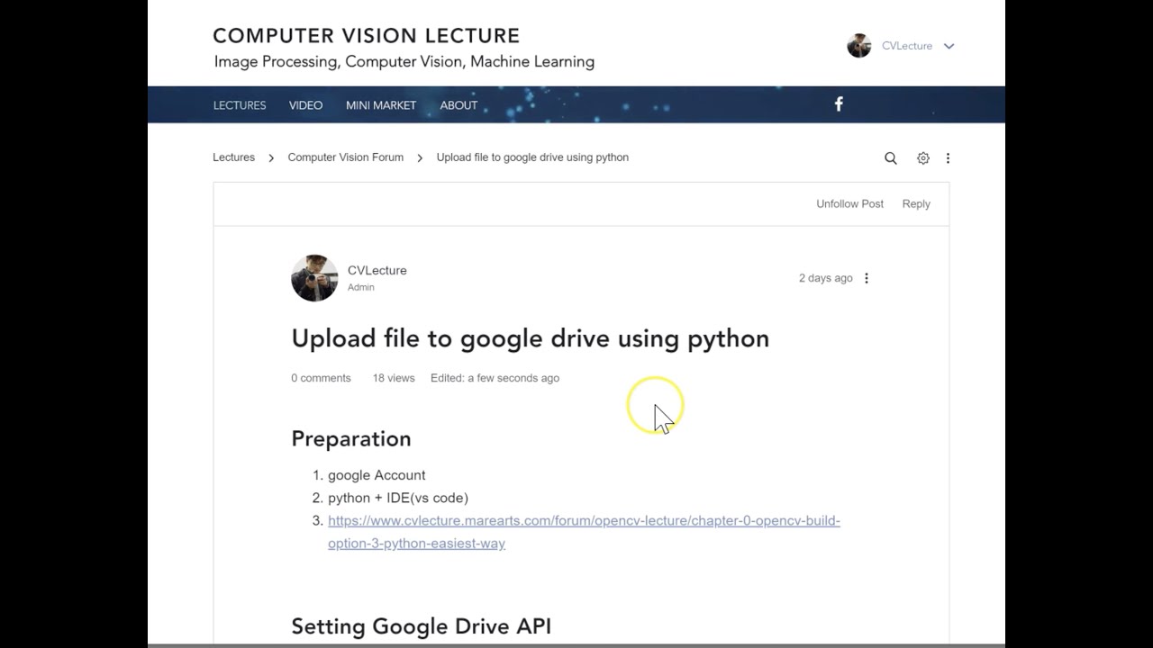 Upload Image To Google Drive Using Python Youtube