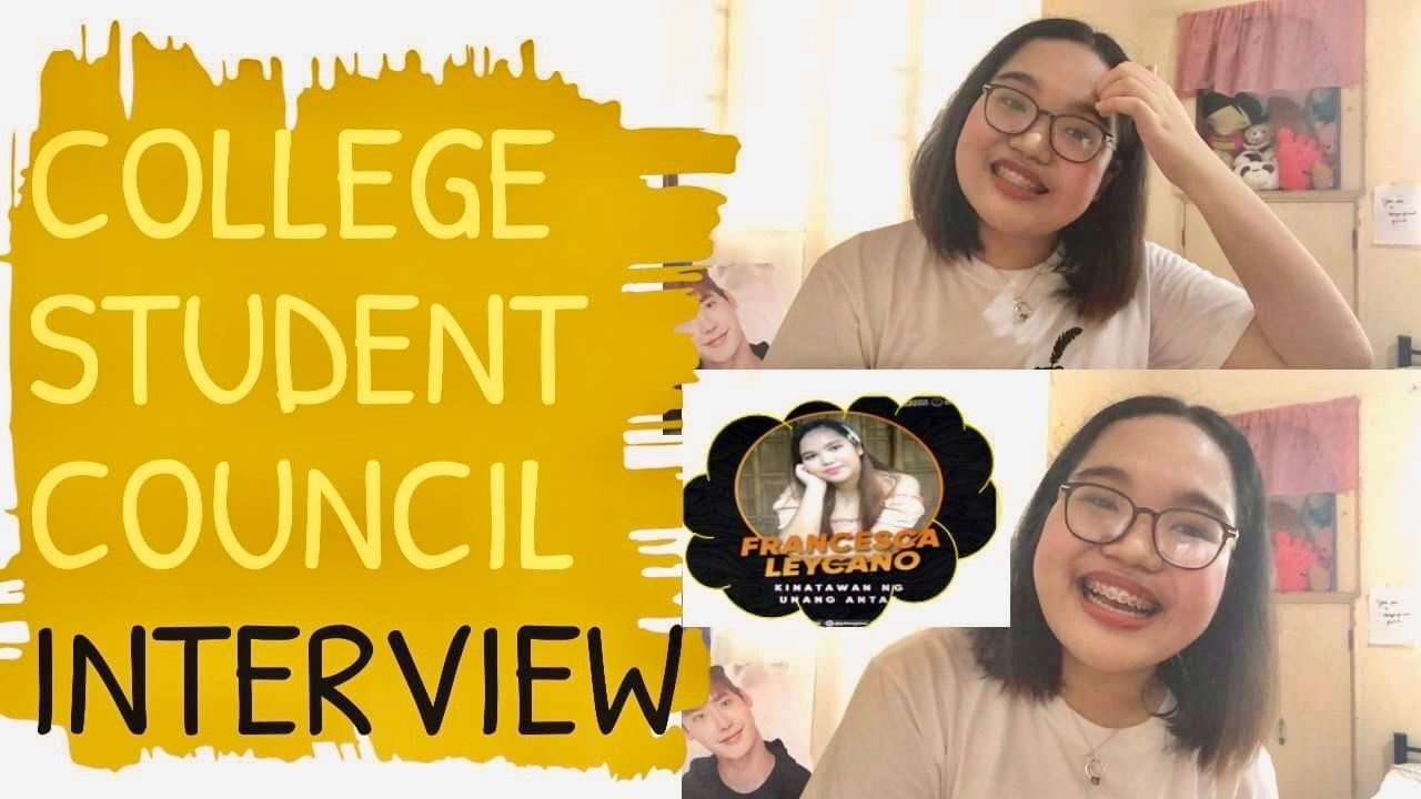 My First College Student Council Interview Online Results