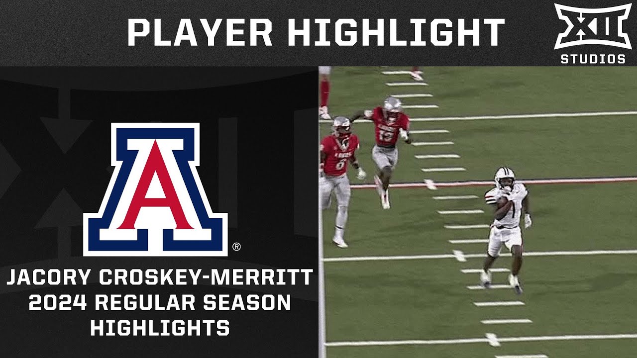 Jacory Croskey Merritt 2024 Regular Season Highlights Big 12 Football
