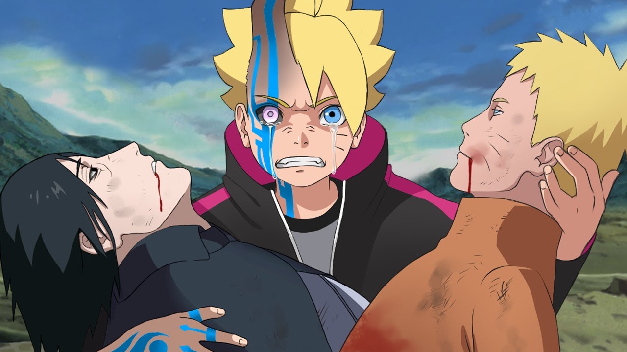 Naruto S And Sasuke S Death Scene In The Anime Boruto Youtube