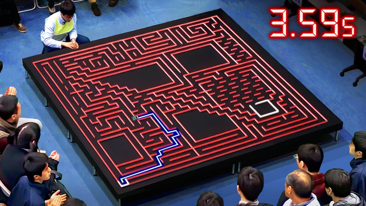 The Fastest Maze Solving Competition On Earth