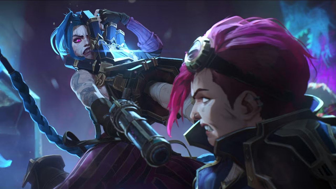 Arcane Season 2 Vi Caitlyn Vs Jinx Sevika Amv Phoenix Youtube