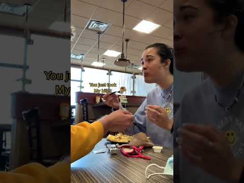 Eating My Girlfriends Food To See How She Reacts Shorts Youtube