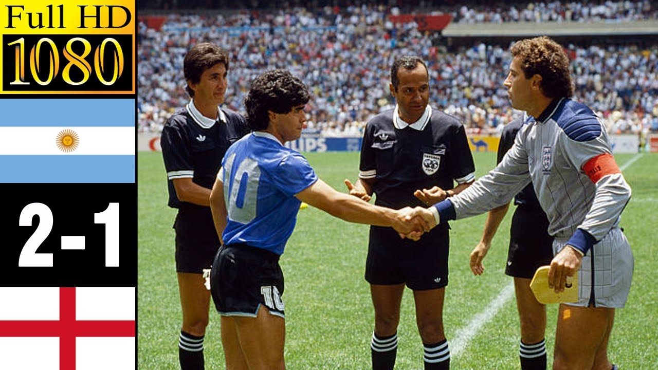 Argentina 2 1 England World Cup 1986 Full Highlight 1080p Hd