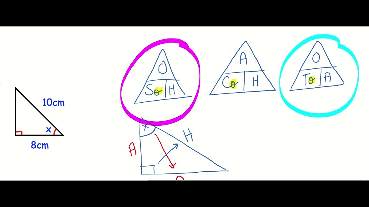 Trigonometry Finding Missing Angles Youtube