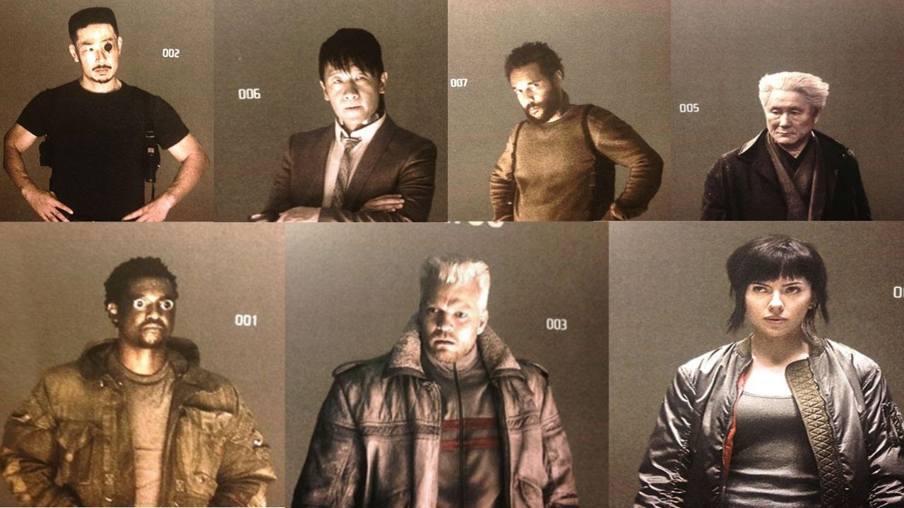 Ghost In The Shell Live Action Film Section 9 Cast Images Leaked