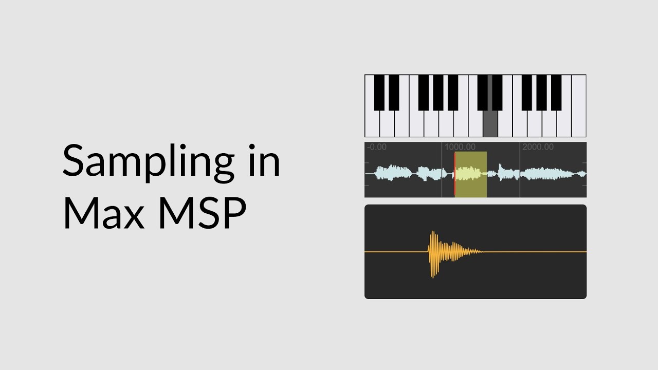 Making A Sampler In Max Msp With Wave Youtube