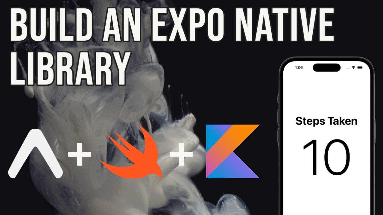How To Build An Expo Library Using Native Modules Youtube