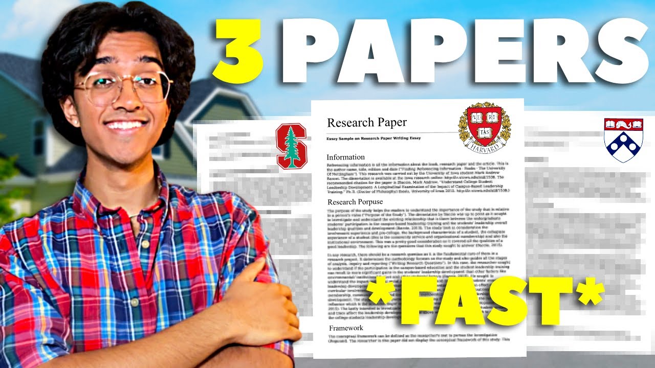 My Secret Research Method To Get Published In High School Youtube