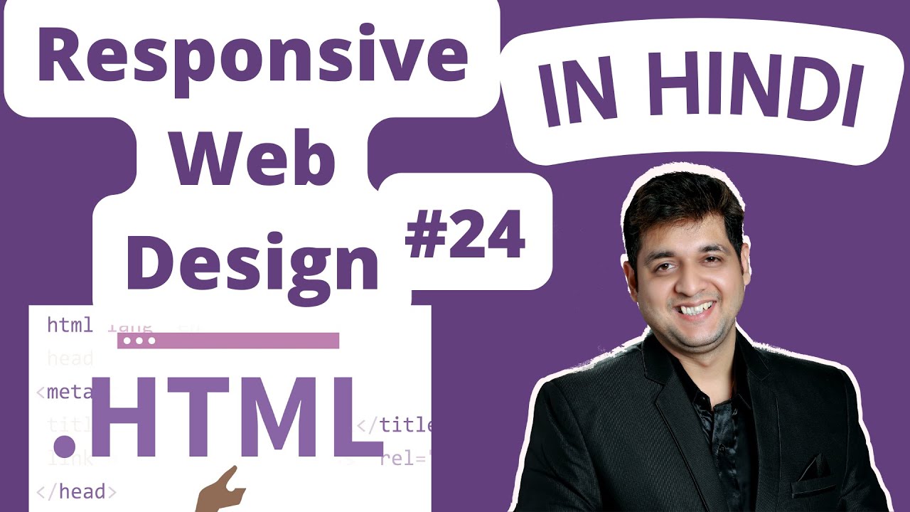 How To Html Responsive Web Design Html Tutorial In Hindi 24 Youtube