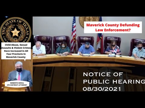 рџљё 293rd Judicial District Attorney Roberto Serna Requests More Funding