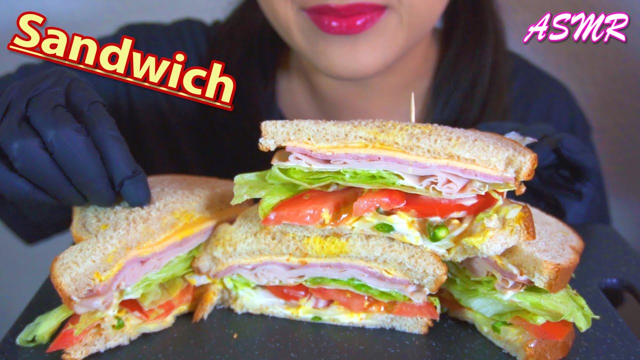 Sandwich Asmr Mukbang Youtube