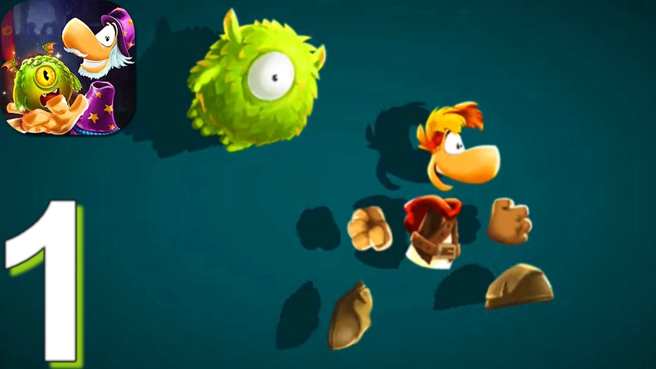 Rayman Adventures Gameplay Walkthrough Part 1 Android Ios Youtube