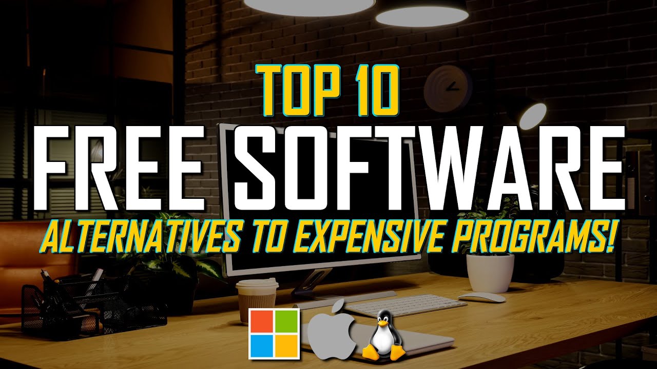 Top 10 Free Software Alternatives To Expensive Programs 2025 Youtube