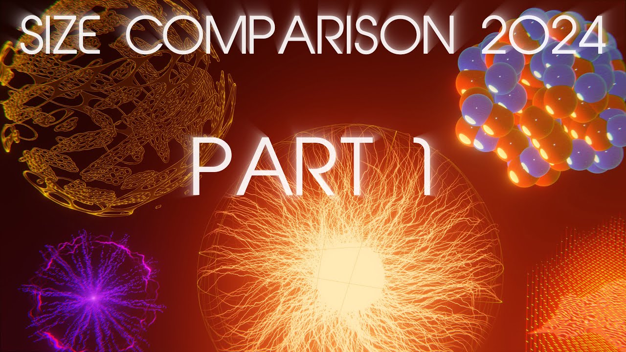 Size Comparison 2024 Part 1 4k 60fps 3d Youtube