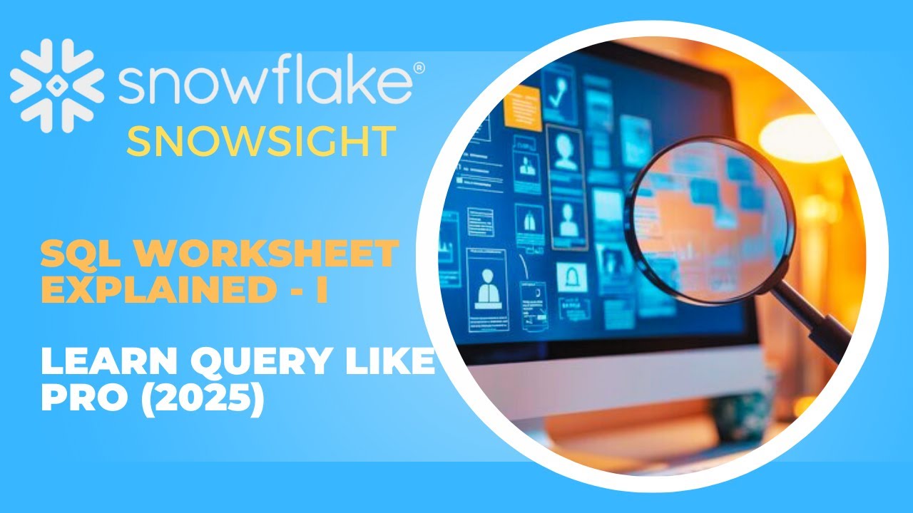 Data Engineering How To Use Snowflake Sql Worksheet I Snowsight