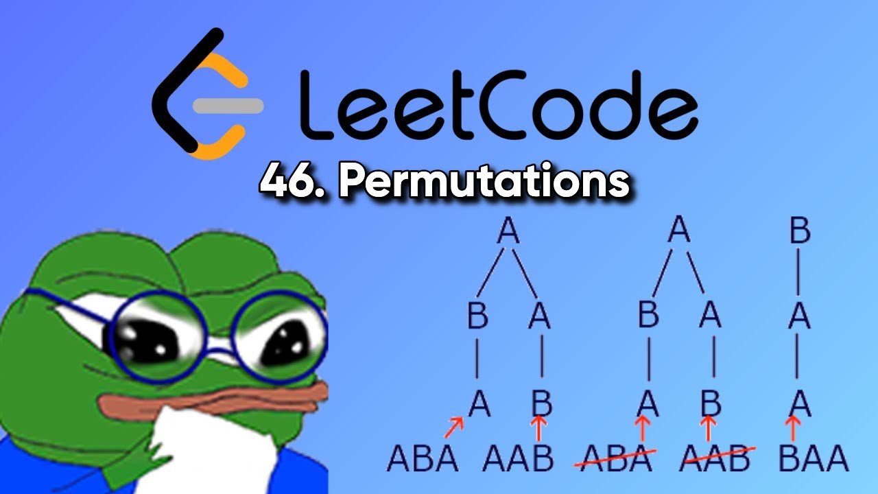 Leetcode 46 Permutations Explained Super Simple Backtracking